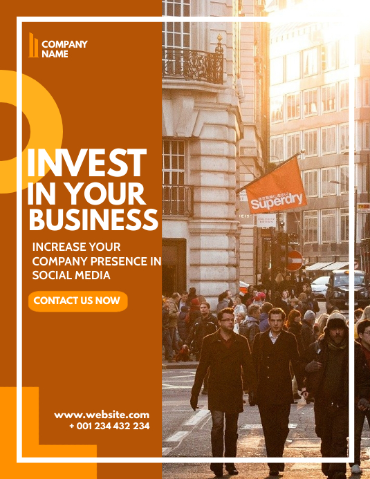 Copy of investing and finance service flyer advertise | PosterMyWall