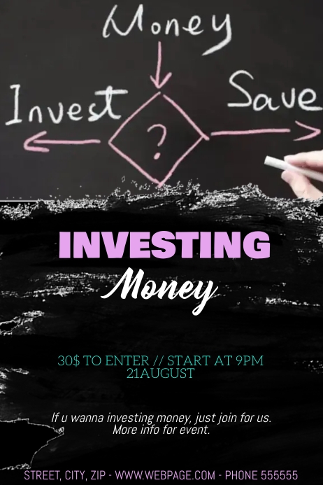 Brochure Investisseur Expo Brochure Modèle | PosterMyWall