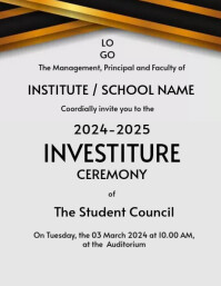 2.4K+ Free Templates for 'Investiture ceremony' | PosterMyWall
