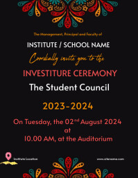 8.34K+ Free Templates for 'Investiture ceremony' | PosterMyWall