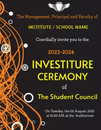 1.7K+ Free Templates for 'Investiture ceremony' | PosterMyWall