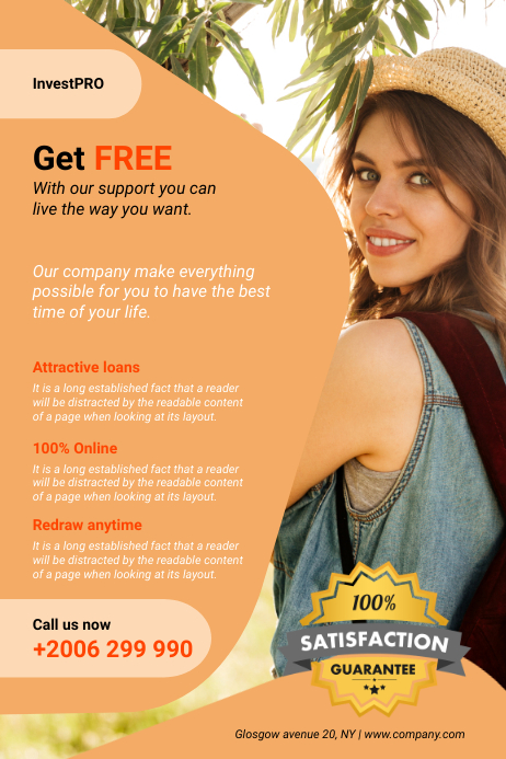 Investment And Loans Flyer Template | PosterMyWall