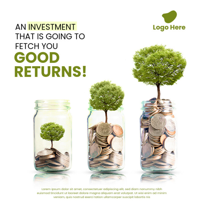 Investment Template | PosterMyWall