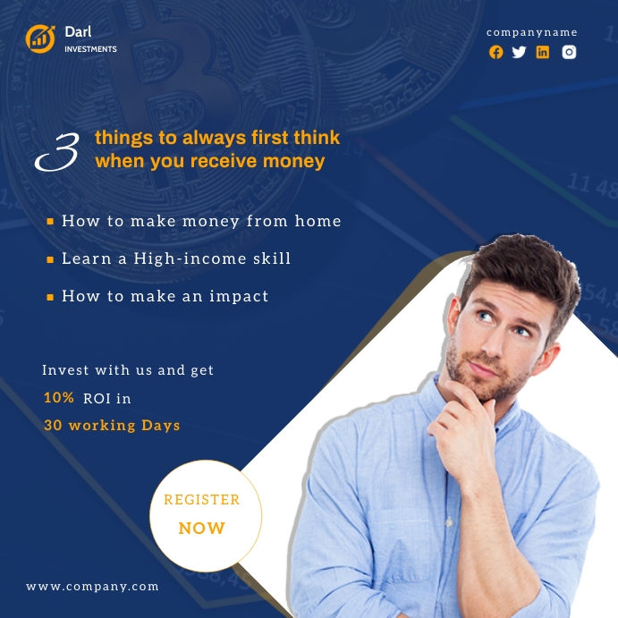 Investment flyer Template | PosterMyWall