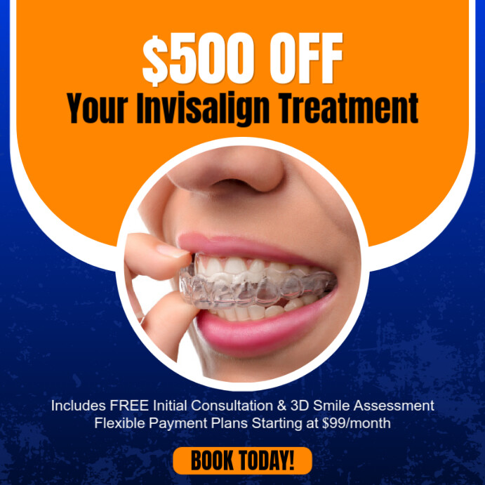 Copy of Invisalign - Dental Care | PosterMyWall