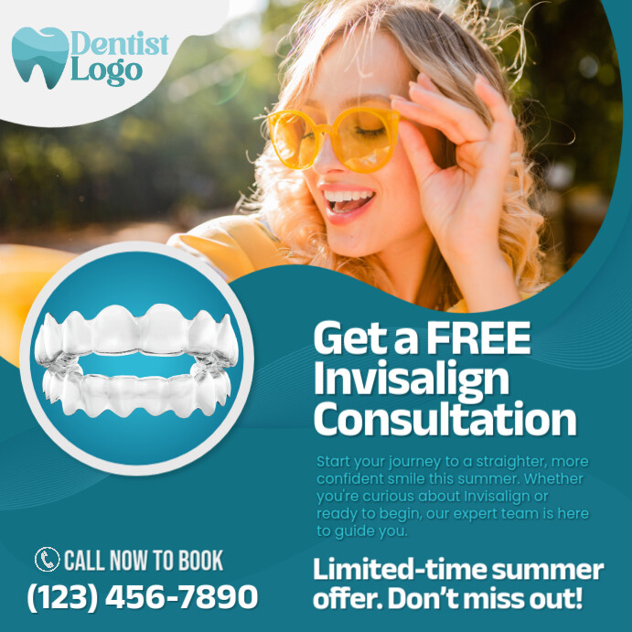 Copy of Invisalign Promotional Offer | PosterMyWall