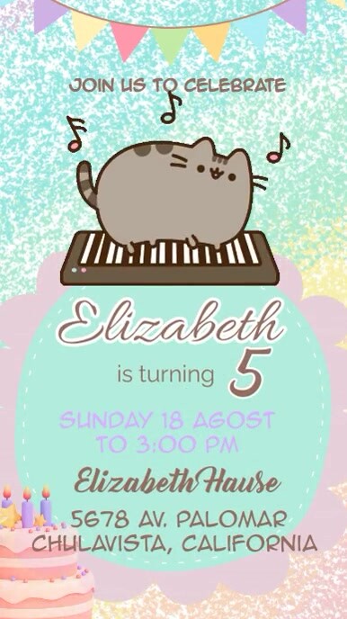 Invitacion video pushee Template | PosterMyWall