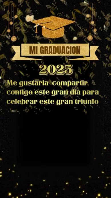 invitacion virtual de promocion 2025 Template | PosterMyWall