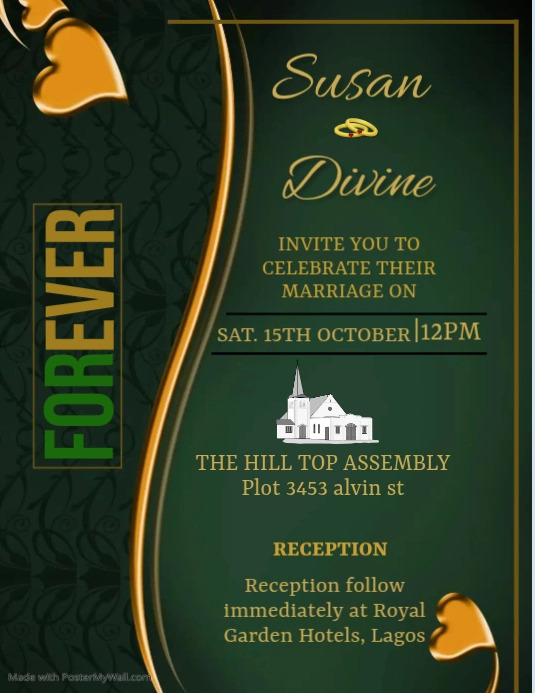 INVITATION card Template | PosterMyWall