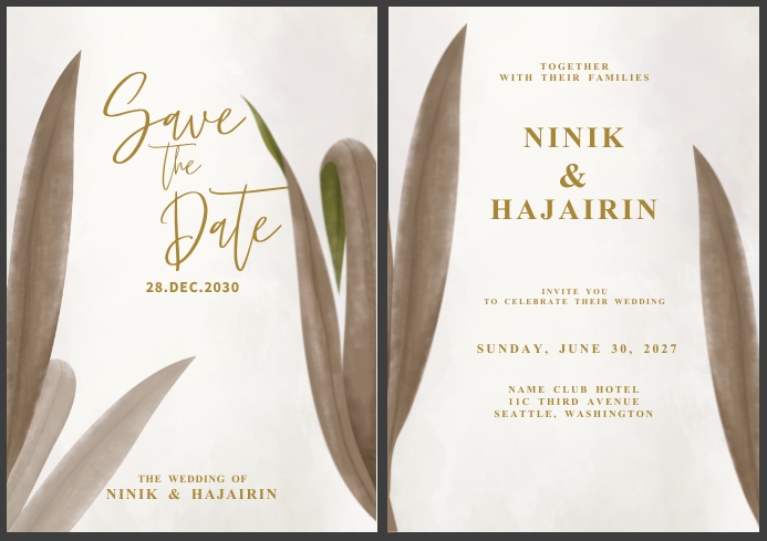 Copy of Invitation Card Design | PosterMyWall