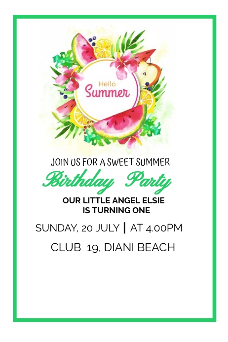 INVITATION CARD Template | PosterMyWall