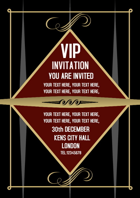 invitation flyer Template | PosterMyWall