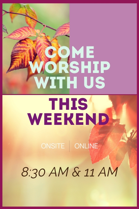 Invitation Poster (1) Template | PosterMyWall