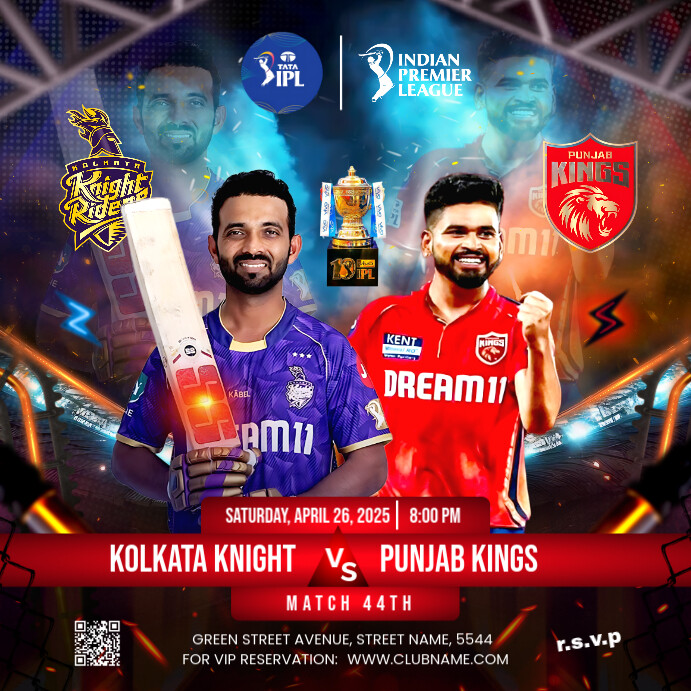 IPL Template | PosterMyWall