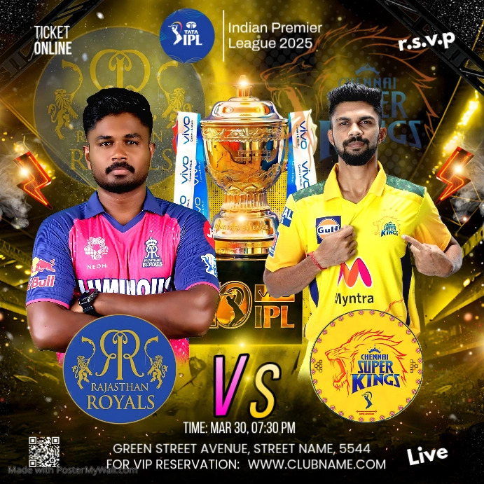 IPL Template | PosterMyWall