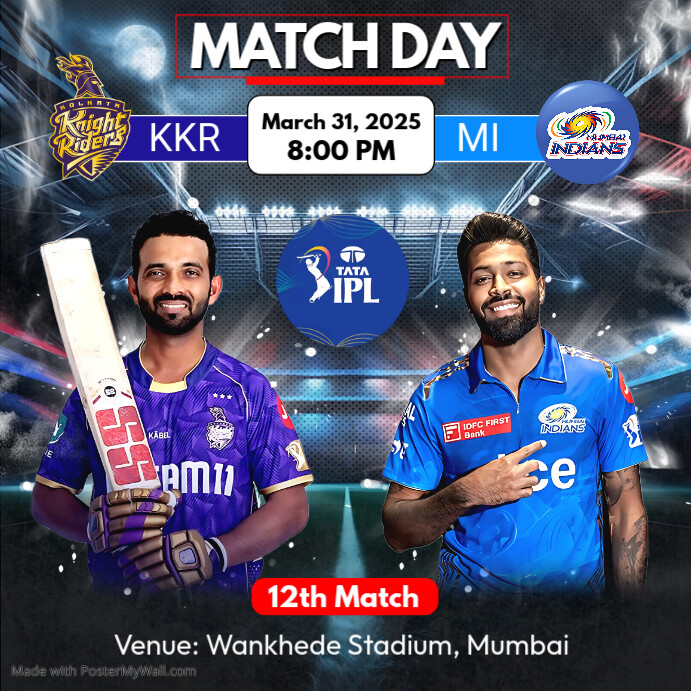 IPL Template | PosterMyWall