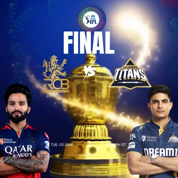 IPL Final Match Day Template | PosterMyWall