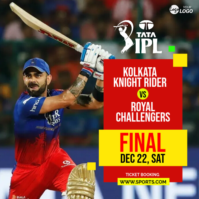 IPL Final Match Template | PosterMyWall