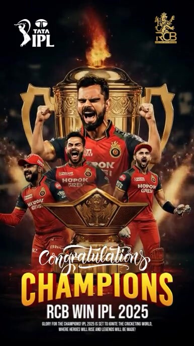 Copy of IPL Winner Greetings | PosterMyWall
