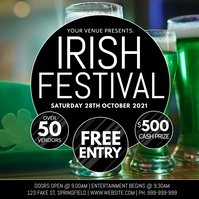 happy st patrick day instagram poster Template | PosterMyWall