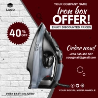 iron box sale Template | PosterMyWall