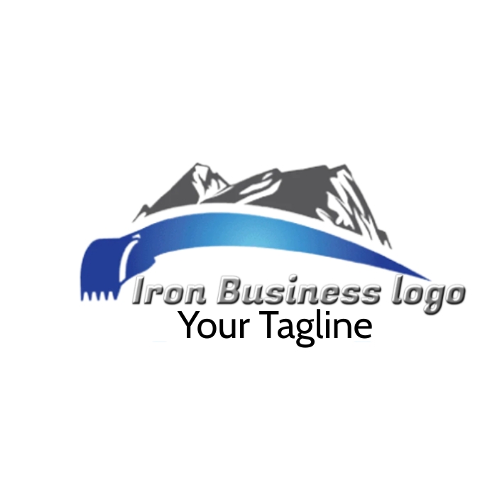 Copy of Iron logo | PosterMyWall