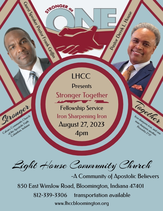 Copy of Iron Sharpens Iron Church Conference Flyer | PosterMyWall