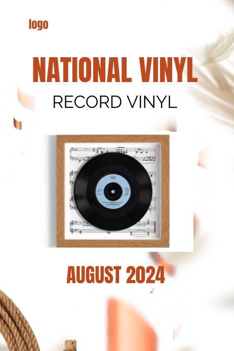 Plantilla de Is there a national vinyl record day? | PosterMyWall