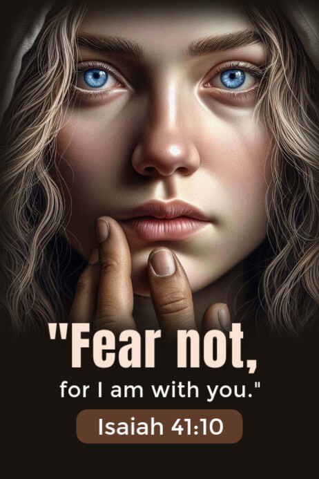 Copy of Isaiah 41:10 | PosterMyWall
