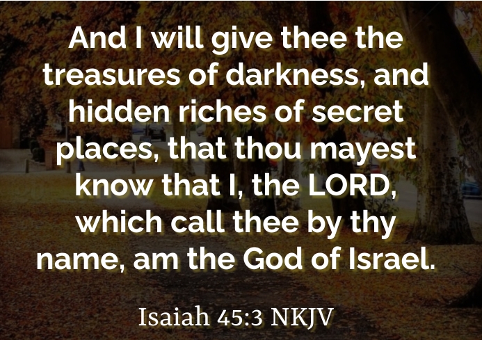 Isaiah 45:3 Template | PosterMyWall