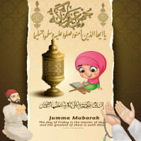 islamic . jumma mubarak Template | PosterMyWall