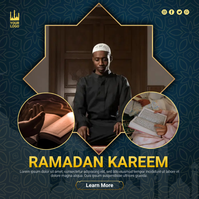 De Plantilla de Evento Islámico de | PosterMyWall