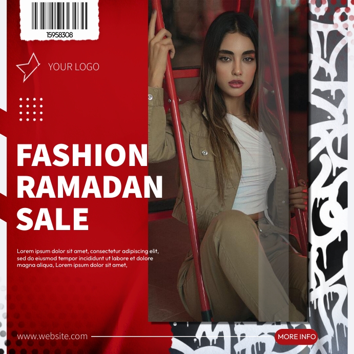 Islamic Fashion Ads Template | PosterMyWall