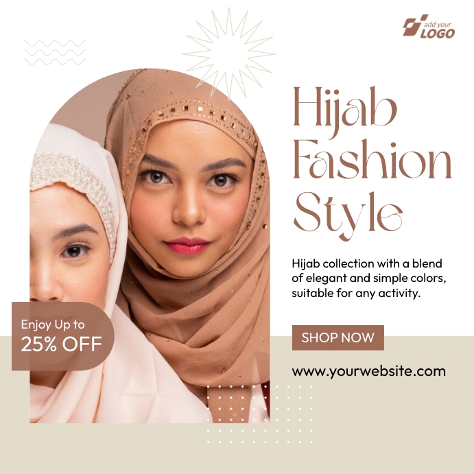 Islamic Fashion Collection Ad Template | PosterMyWall