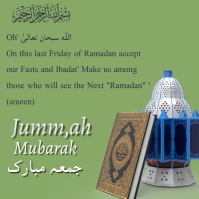 JUMMA MUBARAK Template | PosterMyWall