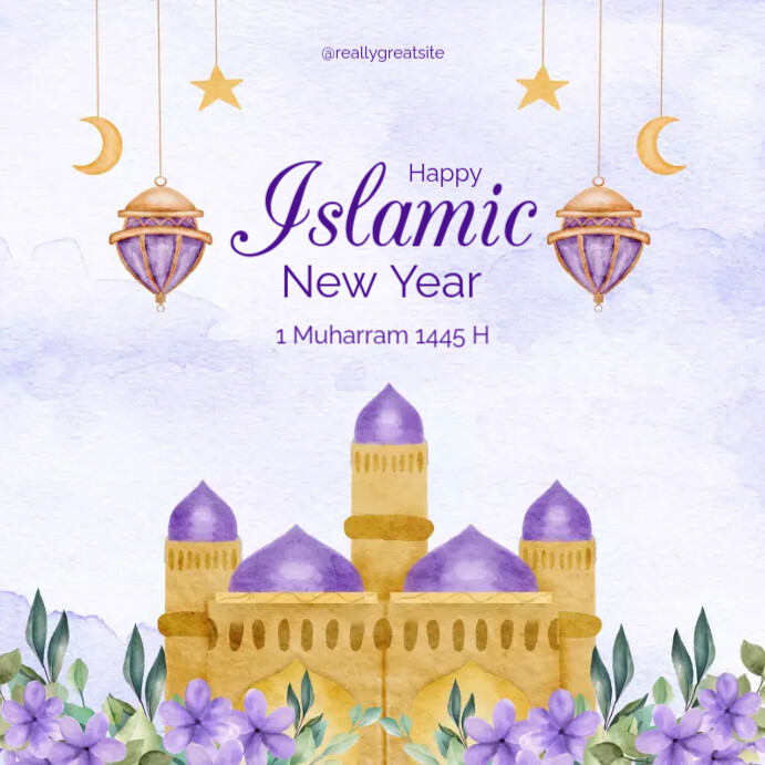islamic new year template | PosterMyWall