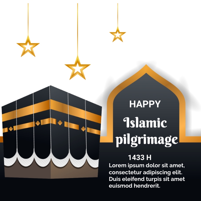 Islamic Pilgrimage Flyer Template | PosterMyWall