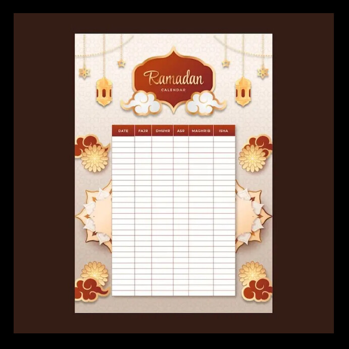 Kalender Tahun Islam Templat | PosterMyWall