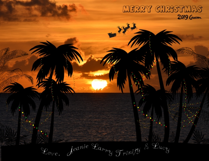 Copy of Island Christmas | PosterMyWall