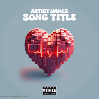 CP - Single Mixtape Song EP Album Cover Art Artwork Template Premade ...