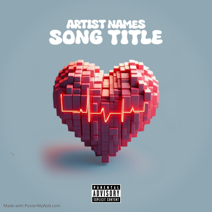 ISM - Single Mixtape Song EP Album Cover Art Template | PosterMyWall
