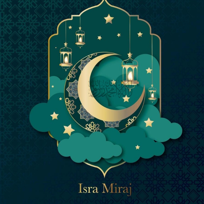 Isra miraj poster design template | PosterMyWall