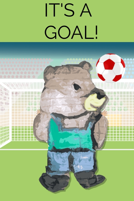 It's a goal Template | PosterMyWall