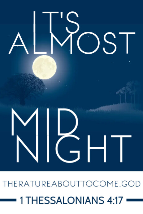 It's Almost Midnight Template | PosterMyWall