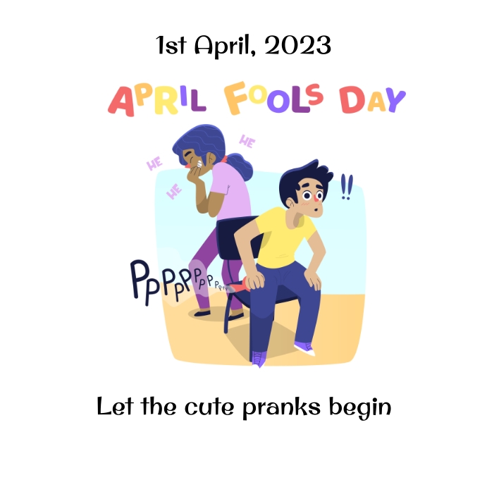 It's April Fool's Day Instagram Template | PosterMyWall