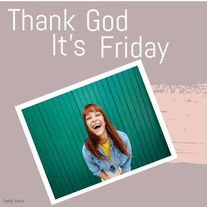 It's Friday Template | PosterMyWall