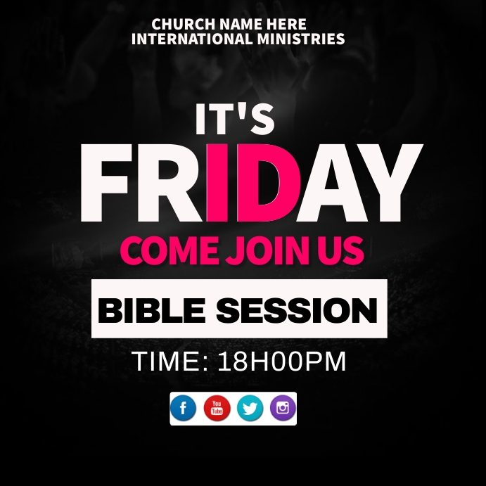 it's friday Template | PosterMyWall