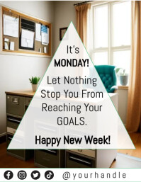 Monday Motivation Flyer Template | PosterMyWall