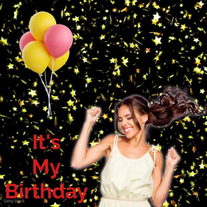 Copy of It's My Birthday | PosterMyWall