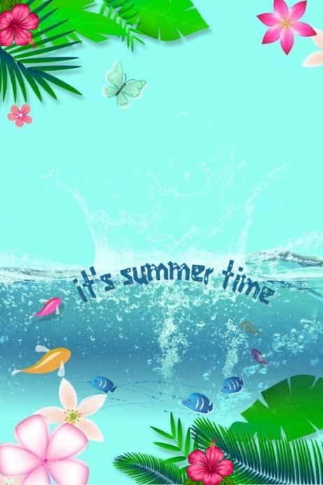 it's summer time Template | PosterMyWall